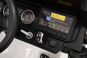 Elektrické autíčko Jeep Wrangler Rubicon LIFT bílé