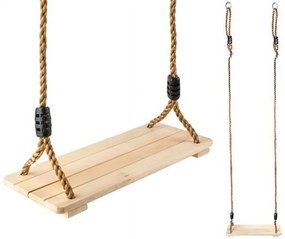 dětská dřevěná závěsná houpačka Swing maxy