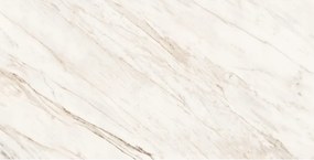 Mexen Angelo White gres glazovaný rekt. G1, dlaždice podlahová-nástěnná 120 x 60 cm, lesk - TL156-120-060-00