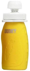 Domky Plnitelná silikonová kapsička 180 ml Žlutá