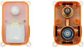 Podomítková vanová baterie s instalačním boxem Rea Lungo bílá