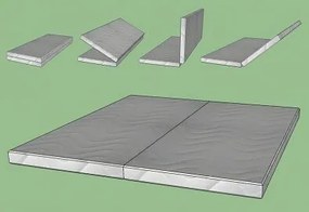 Rozkládací matrace Postelia EASY SOFA 180 x 200 cm, Komfortní matrace do rozkládací postele
