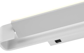 LED nástěnné světlo Box, otočné, bílá