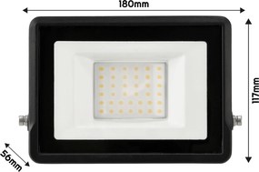 BERGE LED reflektor MASTER - 30W - IP65 - neutrální bílá