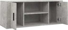 vidaXL TV skříňka 100 x 35 x 40 cm kompozitní dřevo [823095] Barva: šedá sonoma