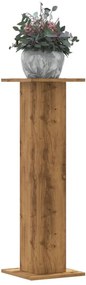 Stojany na rostliny 2 ks dub artisan 30 x 30 x 95 cm kompozit 3307881