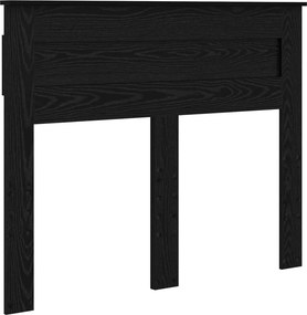 Rám postele se zásuvkou Černý dub 135 x 190 cm Kompozitní dřevo 3409996