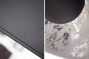 Lampa Atelier černo-stříbrná