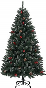 Umělý vánoční stromek s 300 LED 180 cm 3315755