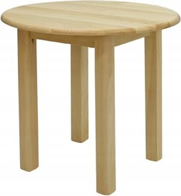 Dede Stůl z masivu borovice 60 cm