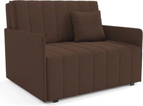 Malá dvoumístná žebrovaná pohovka s funkcí spaní Neo II 120 cm
