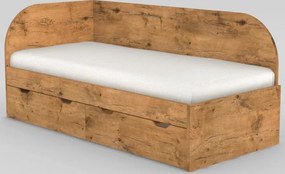 Dřevona - Elitte Dětská postel REA GARY 90x200 s úložným prostorem, levá, LANCELOT