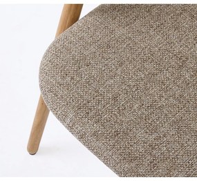 Jídelní židle v béžovo-přírodní barvě Relate – Unique Furniture