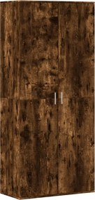 Botník kouřový dub 80 x 39 x 178 cm kompozitní dřevo 3276676