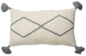 Lorena Canals polštář pletený, šedý vzor - Little Oasis