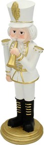 Figurka Louskáček 31cm white