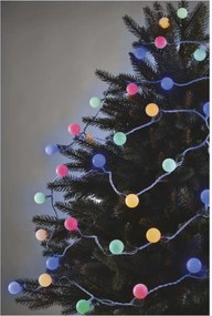 EMOS LED venkovní řetěz - kuličky 4m, multicolor, časovač D5AM01