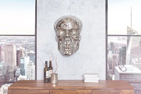 Noble Home Nástěnná dekorace Skulptur, 40 cm, stříbrná