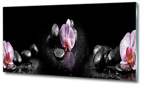 Wallmuralia Foto-obrah sklo tvrzené Orchidej 100x50