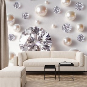 Fototapeta - Perly a diamanty (245x170 cm)