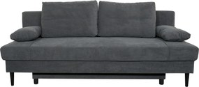 XXXLutz ROZKLÁDACÍ POHOVKA, textil, tmavě šedá Carryhome - Rozkládací pohovky - 002703009801