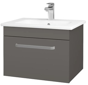 Dřevojas Koupelnová skříň ASTON SZZ 60 Varianta: N01 Bílá lesk / Úchytka T07 / IND Individual