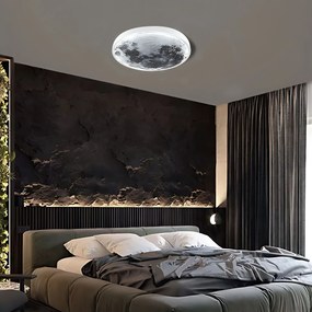 Toolight Moderní nástěnné LED osvětlení D40 Moon APP1806-CW
