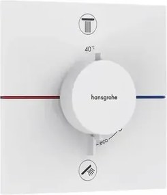 Hansgrohe - Termostatická baterie pod omítku, pro 2 spotřebiče, matná