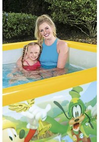 BESTWAY dětský nafukovací bazén Mickey Mouse Roadster žlutá