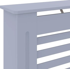 Kryt na radiátor MDF šedý 78 cm 325565