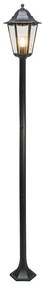 Klasická stojící venkovní lampa černá 170 cm IP44 - New Orleans 1