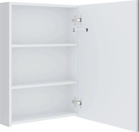 LED koupelnová skříňka se zrcadlem 50 x 13 x 70 cm 285117