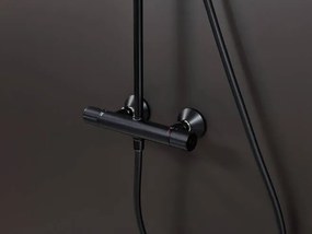 Hansgrohe Vernis Blend - Sprchový systém 200 1jet EcoSmart s termostatem, černá matná, HAN-26089670