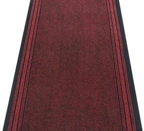 Koberce Breno Běhoun REKORD 877, šíře role 80 cm, Červená, Vícebarevné