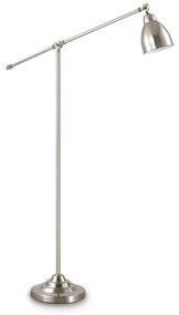 Ideal Lux Stojací lampa NEWTON PT1 NICKEL