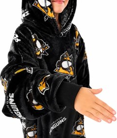 Mikinová televizní deka NHL Pittsburgh Penguins - vel. S