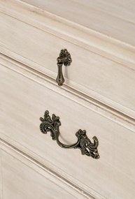 Komoda Venezia 150 cm z masivu béžová