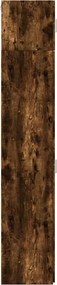 Úzká úložná skříňka kouřový dub 30x42,5x225 cm kompozitní dřevo 3281263