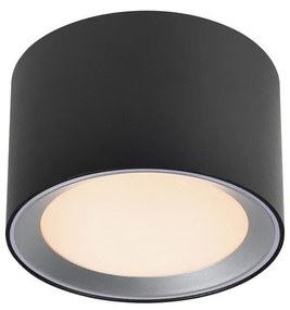 Černé přisazené koupelnové LED svítidlo Landon 8 6,5W  - Nordlux