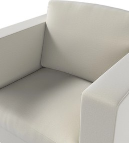 Potah na křesko IKEA Karlanda, krátký barva šedá látka sametová