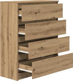 Příborník dub artisan 80x35x99 cm kompozitní dřevo 3328488
