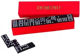 Domino společenská hra dřevo 28ks v krabičce 15,5x3,5x5cm