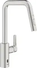 Grohe QuickFix Start - Elektronická dřezová baterie s výsuvnou sprškou