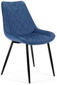 Jídelní židle Sariel II (tmavě modrá) (4ks). 1069576