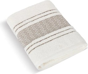 Bellatex Froté ručník a osuška Mozaika Béžová 50x100 cm