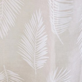 Béžová záclona 140x122 cm Palm Leaf – Catherine Lansfield