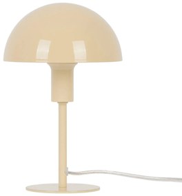 Stolní lampa Ellen mini z kovu, žlutá