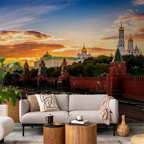 Fototapeta Kreml Rusko - panorama historické architektury při západu slunce