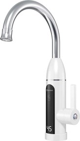 Aqualine Rio - Elektrická dřezová baterie, 3kW, bílá/nerez 211086