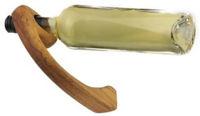 Woodlaf Dřevěný stojan na víno Rakan, ořech